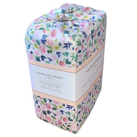 cupcakes & cashmere | Bedding | Cupcakes And Cashmere 0 Cotton Floral ...